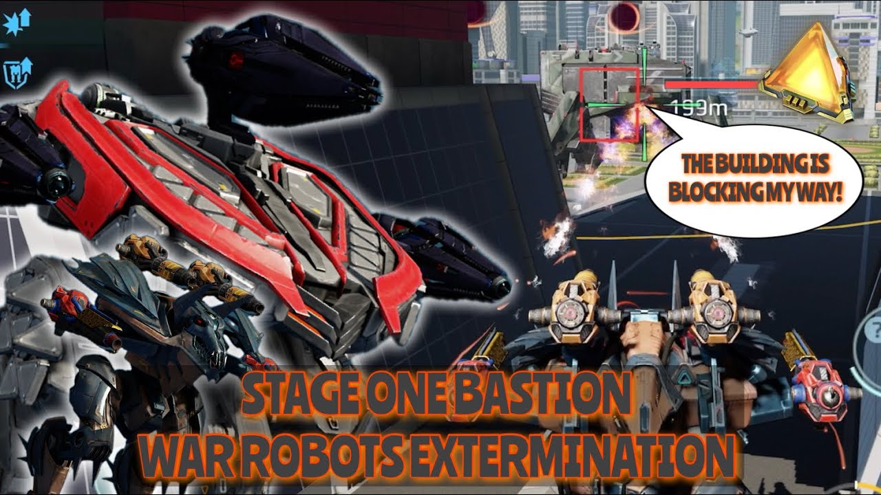 I May Found An Easy Way To Damage The Bastion (WAR ROBOTS Gameplay ...