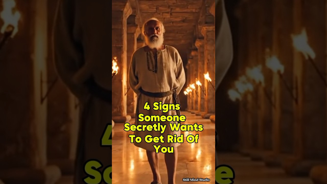 4 Signs Someone Secretly Wants to Get Rid of You | Stoicism - YouTube