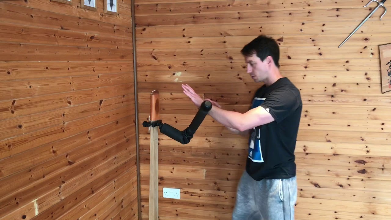 Spring Dummy Arm for Makiwara - YouTube