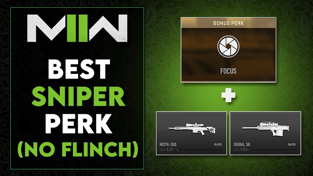 FOCUS IS THE BEST PERK IN MW2 FOR SNIPERS (FOUND A PERK THAT GIVES NO ...