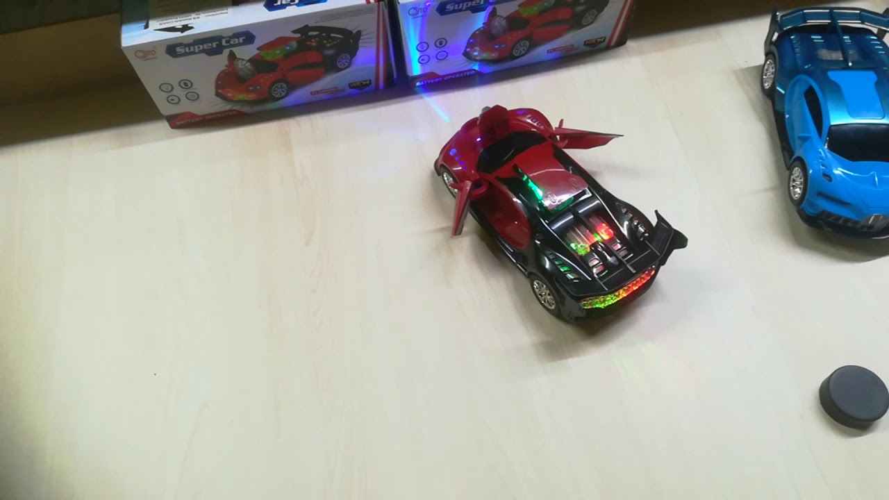 Bump and go super car with robot mode - YouTube