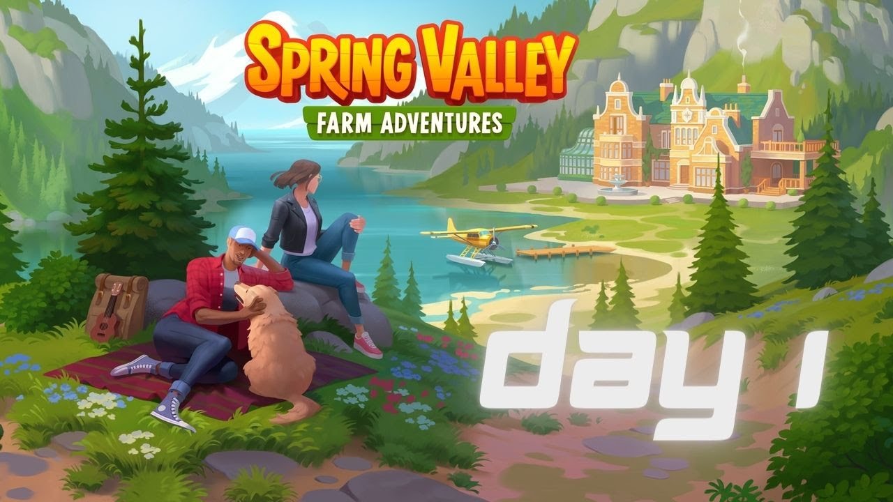 spring valley gameplay Walkthrough Day 1 || spring valley - YouTube