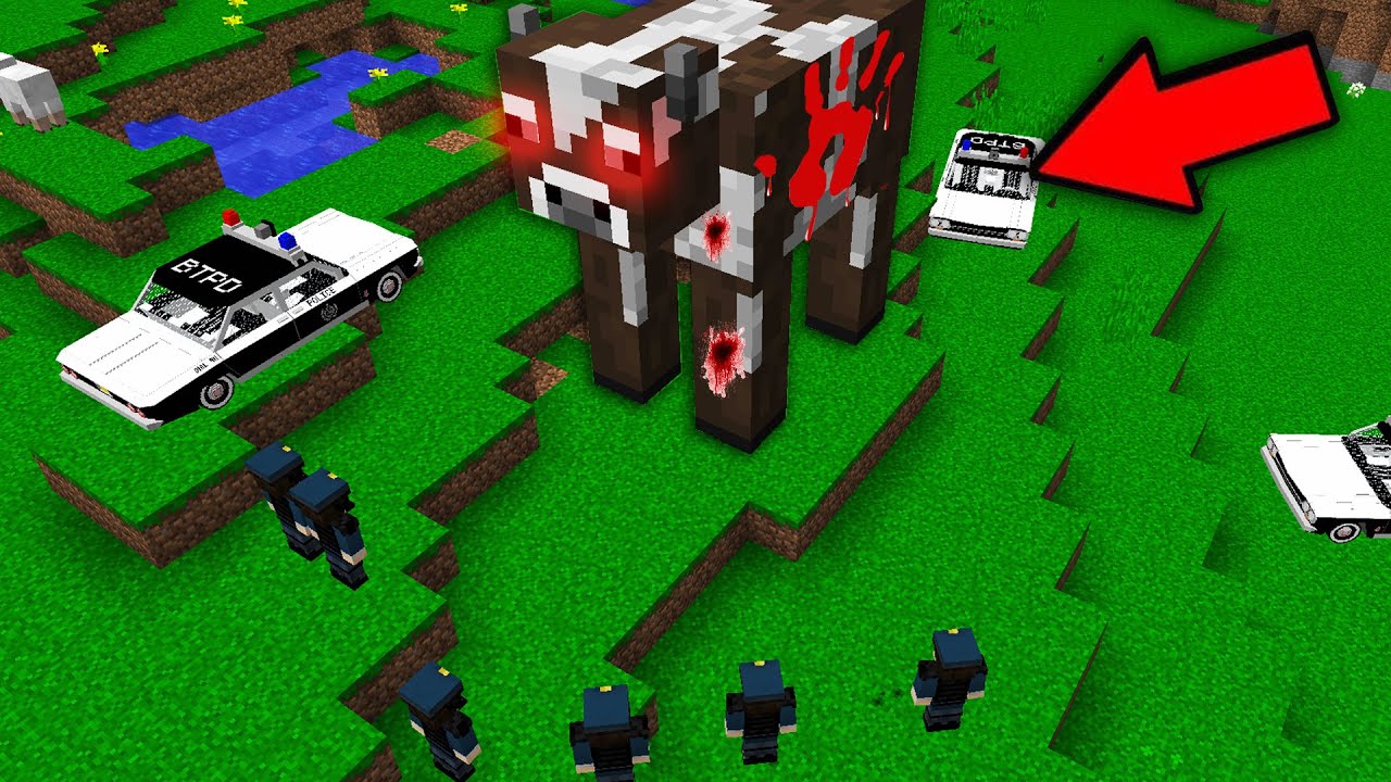 Minecraft Evil Cow
