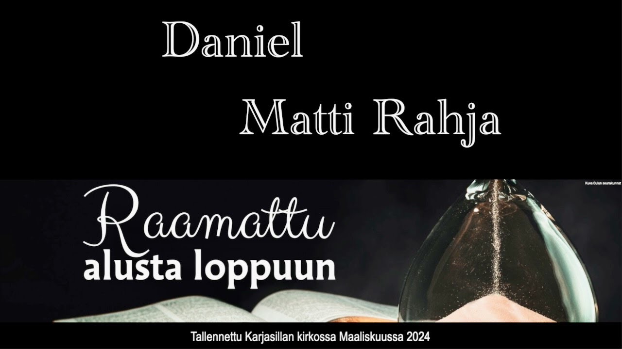Daniel - Matti Rahja - YouTube