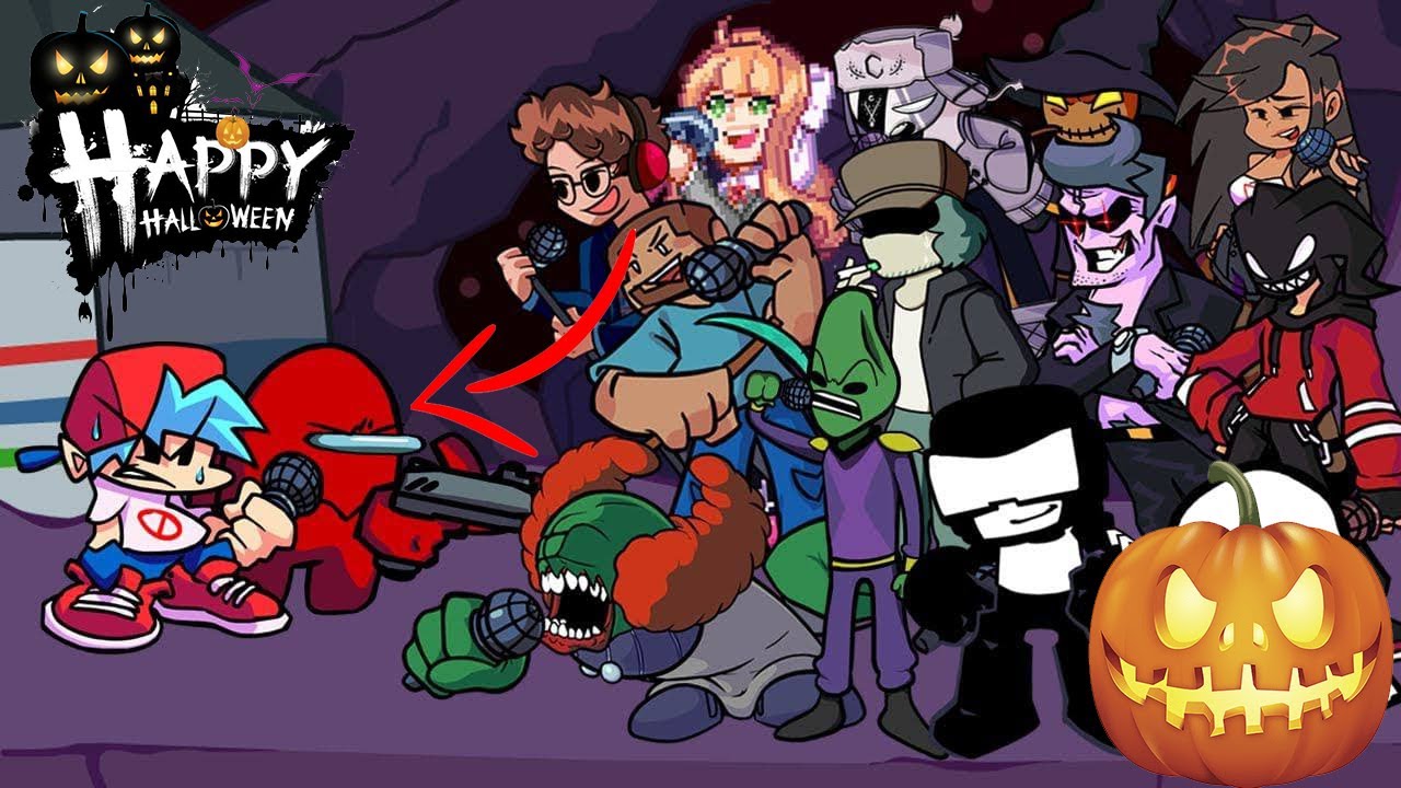FNF Sussus Moogus mods and different characters sing it (Everyone Sings ...