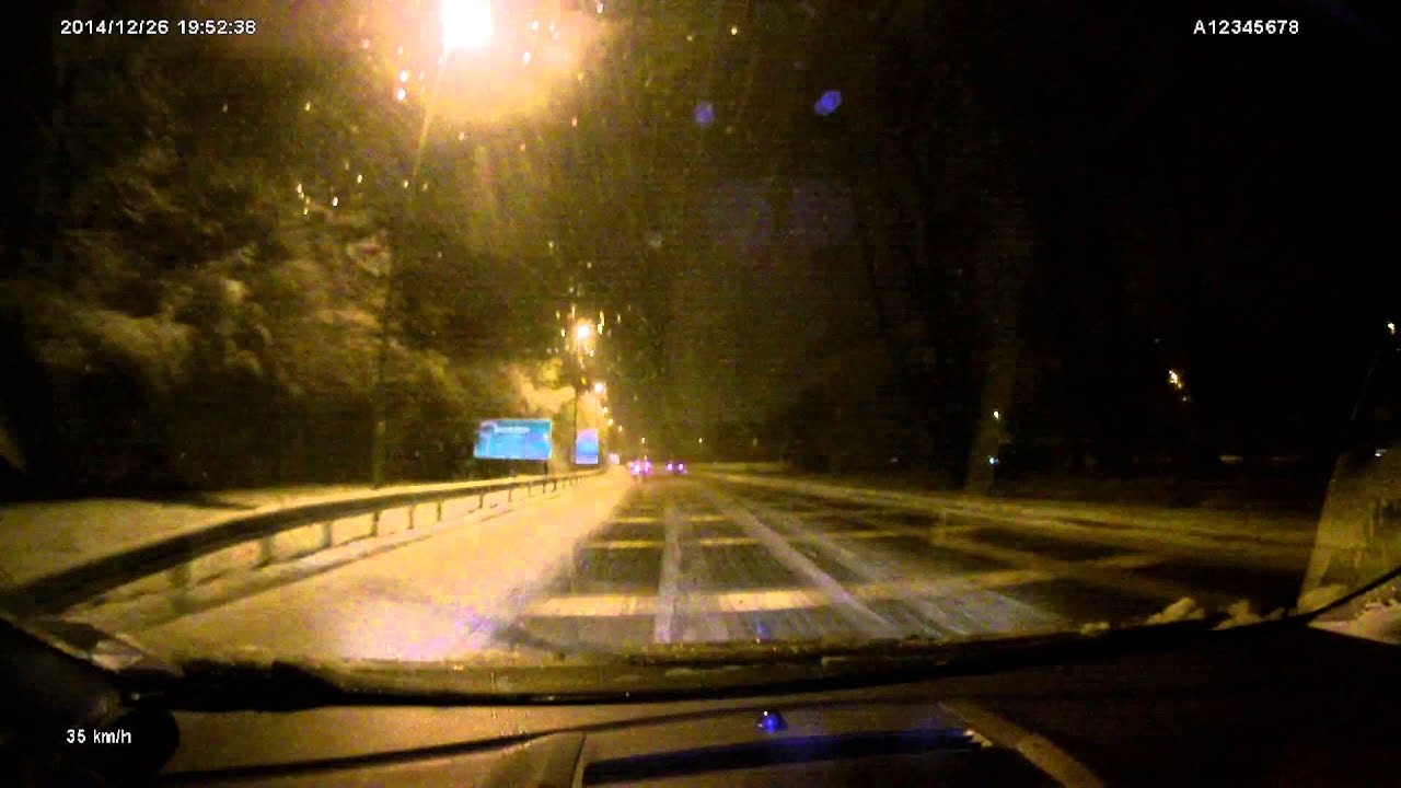 Driving in Heavy Snow UK 26.12.2014 Widnes - Runcorn Part 4 - YouTube