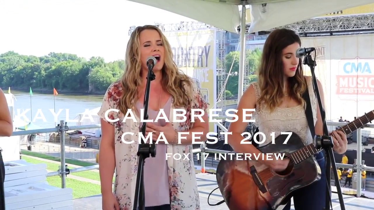 CMA FEST 2017 FOX 17 INTERVIEW - YouTube