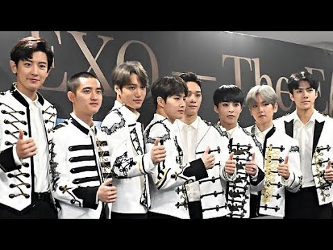 Suho Talks About OT9, BTS And Awards At The EℓyXiOn Presscon! - YouTube