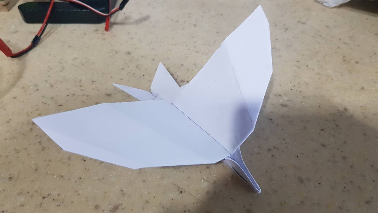 Bird Type A4 Paper Plane 2 - YouTube