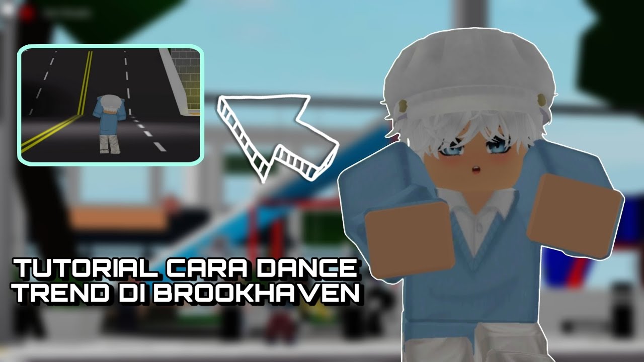 TUTORIAL CARA DANCE TREND BROOKHAVEN 💃🕺 - YouTube