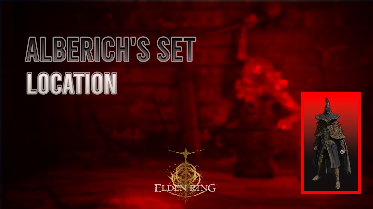 Alberich's Set location | Elden Ring Shadow of the Erdtree _ الدن رینگ ...