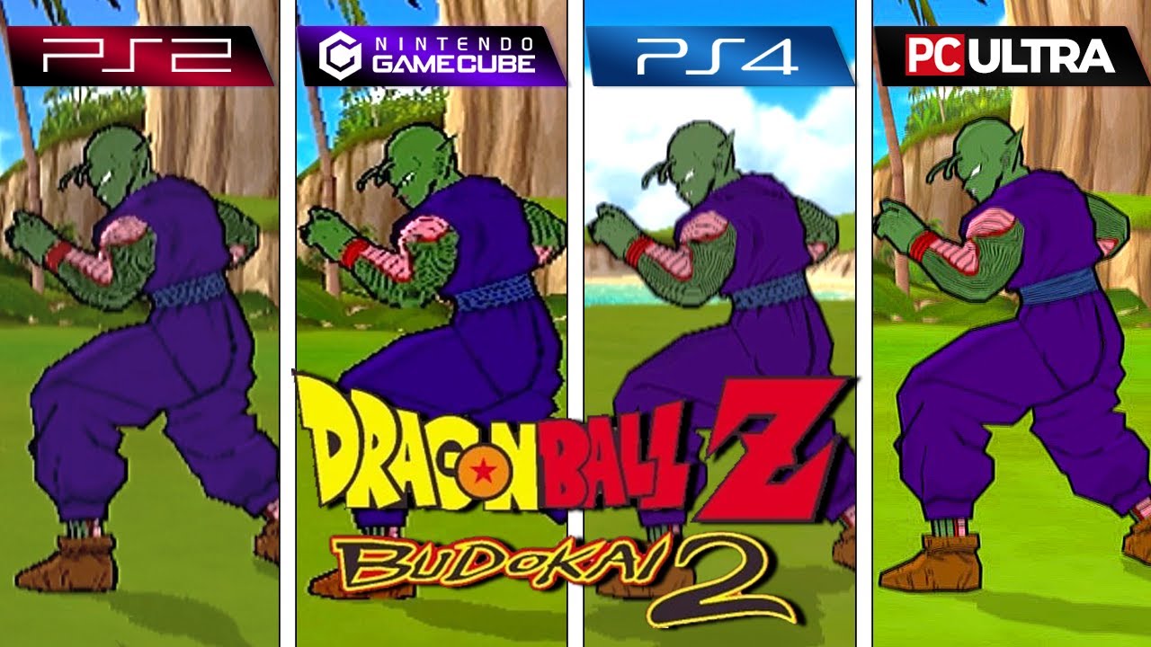 Dragon Ball Z Budokai 2 (2003) PS2 vs GameCube vs PS4 vs PC ULTRA (Side ...