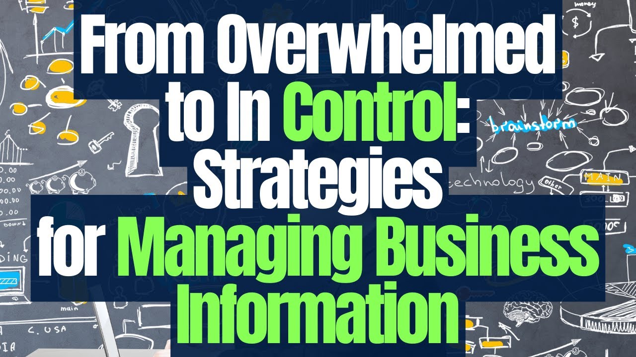 How to Handle Data Overwhelm: Simplifying Complex Information - YouTube