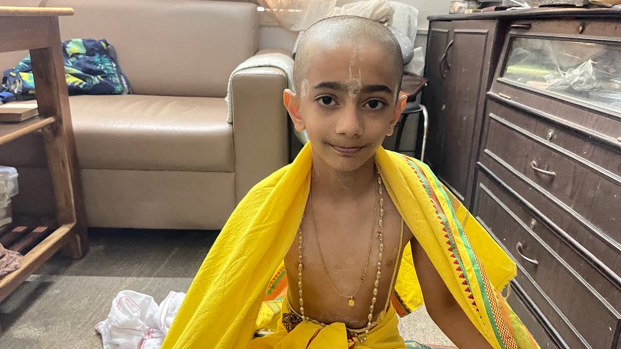 Upanayan Ceremony (Brahmopadesha) of Satvik. - YouTube