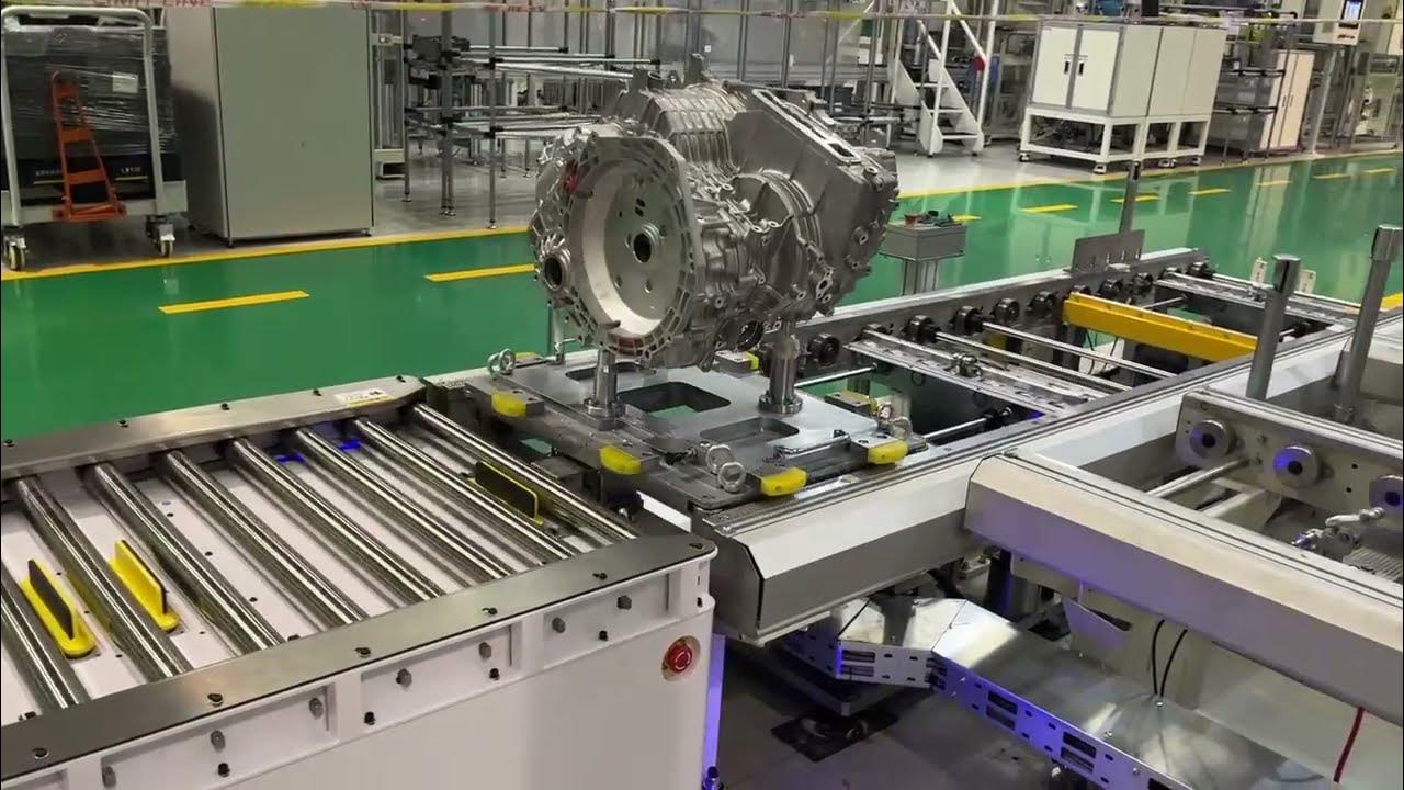 Intelligent #agv for efficient loading and unloading processes #innovation #automation # ...