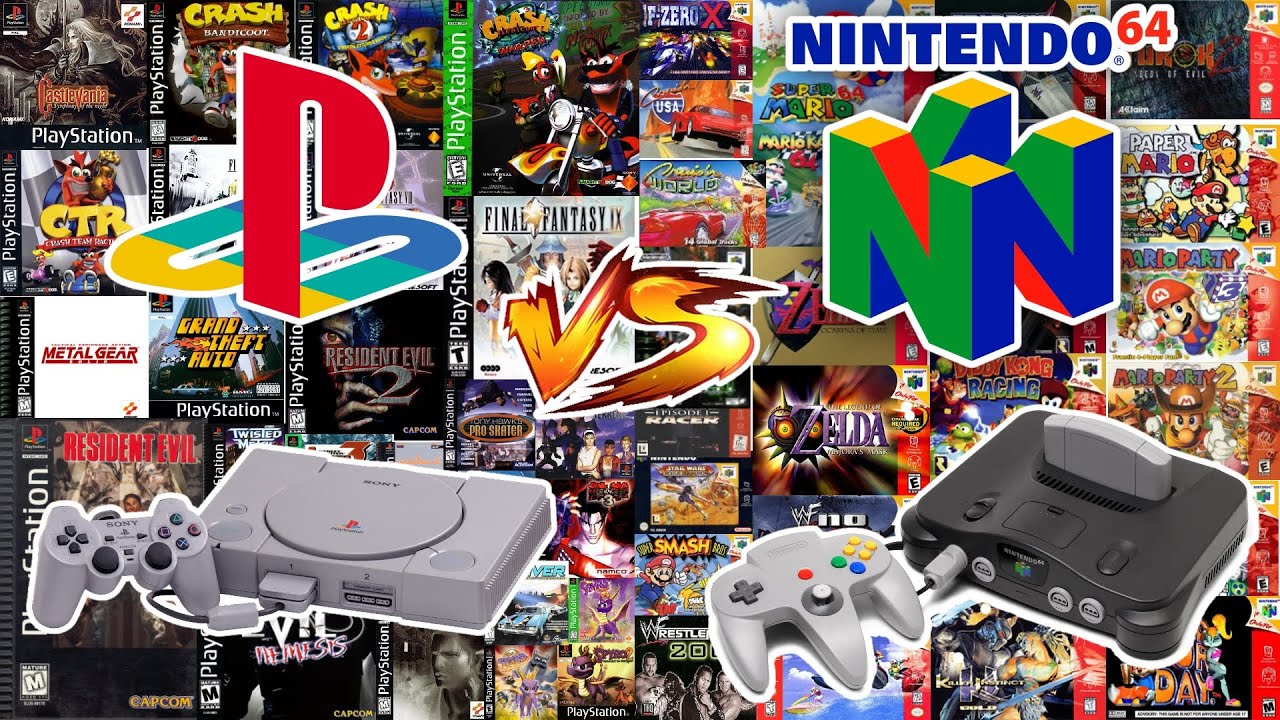 The Playstation vs Nintendo 64 - YouTube