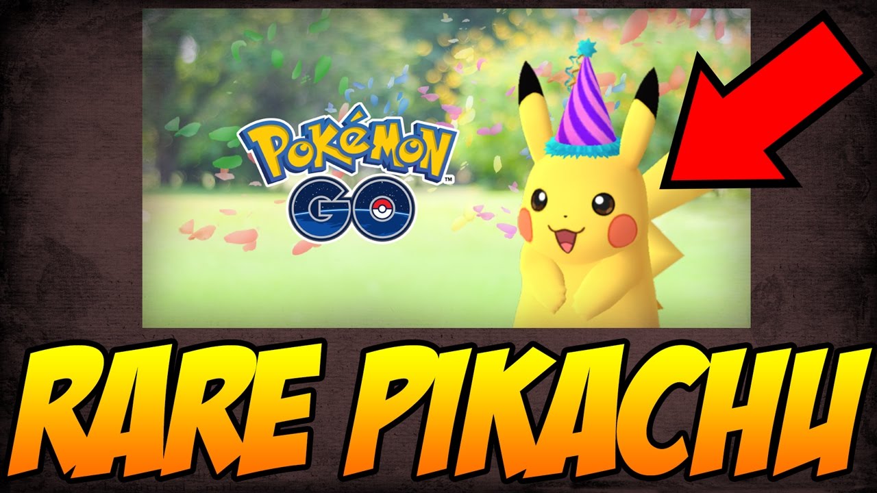 Pokemon Go Update "Pikachu Festival" Event (RARE LIMITED EDITION ...
