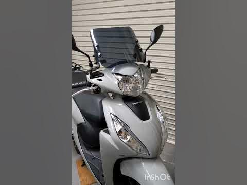 Honda Dio110 ベーシック Daytona デイトナ ウインドシールド 風防 #Dio110ベーシック #HONDA #原付二種 - YouTube
