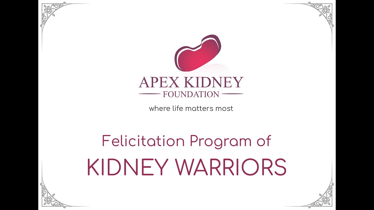 Apex Kidney Foundation, KIDNEY WARRIORS - YouTube