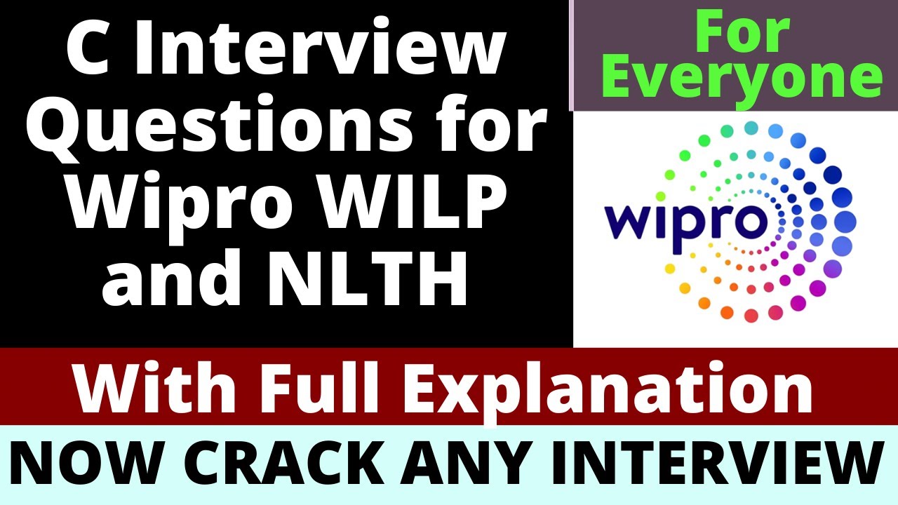 C Interview Questions Wipro WILP NLTH Interview Preparation Wipro c-interview-questions-wipro-wilp-nlth-interview-preparation-wipro