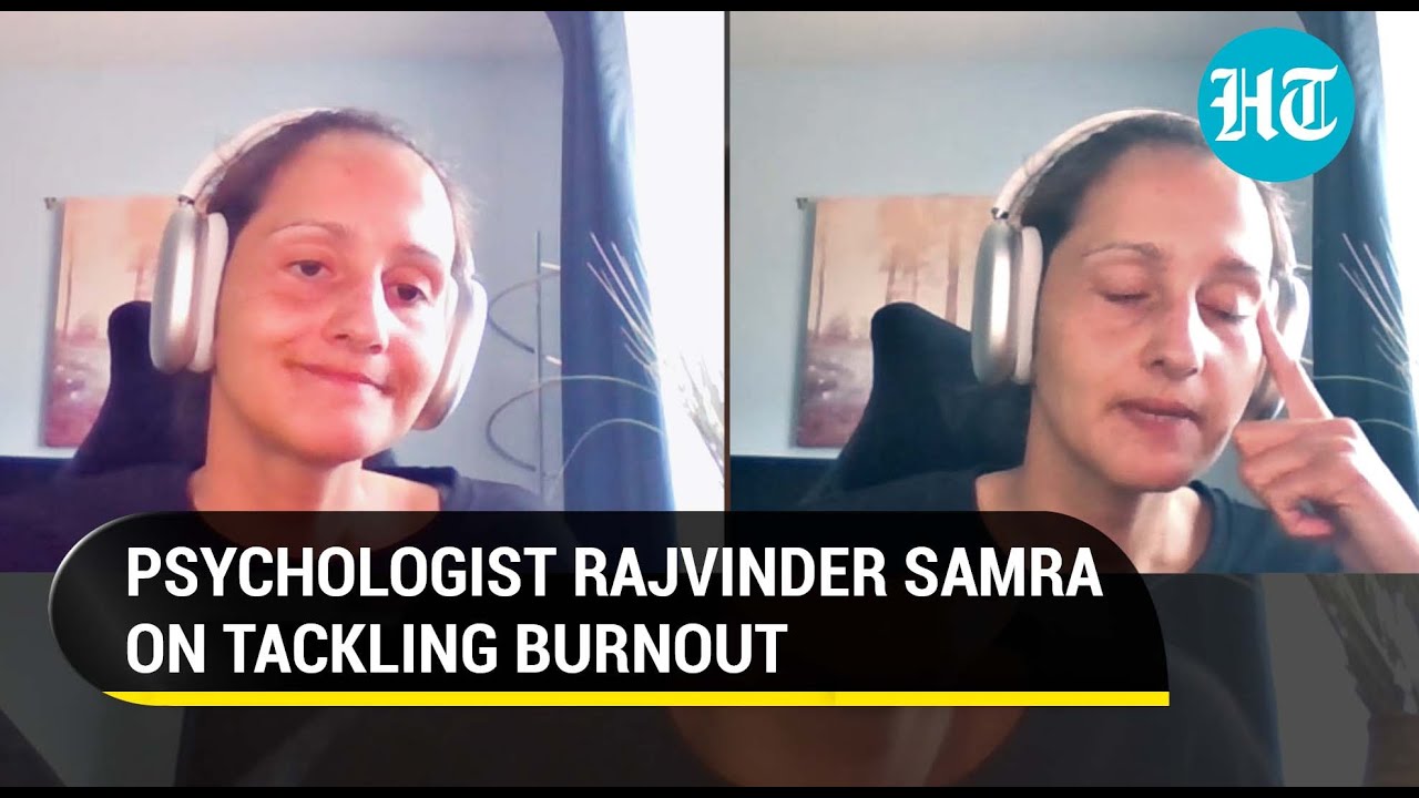 Psychologist Rajvinder Samra on tackling burnout - YouTube