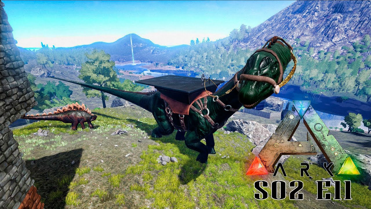 ARK Survival Evolved S02E11 Let's Play Pronto Bronto - YouTube