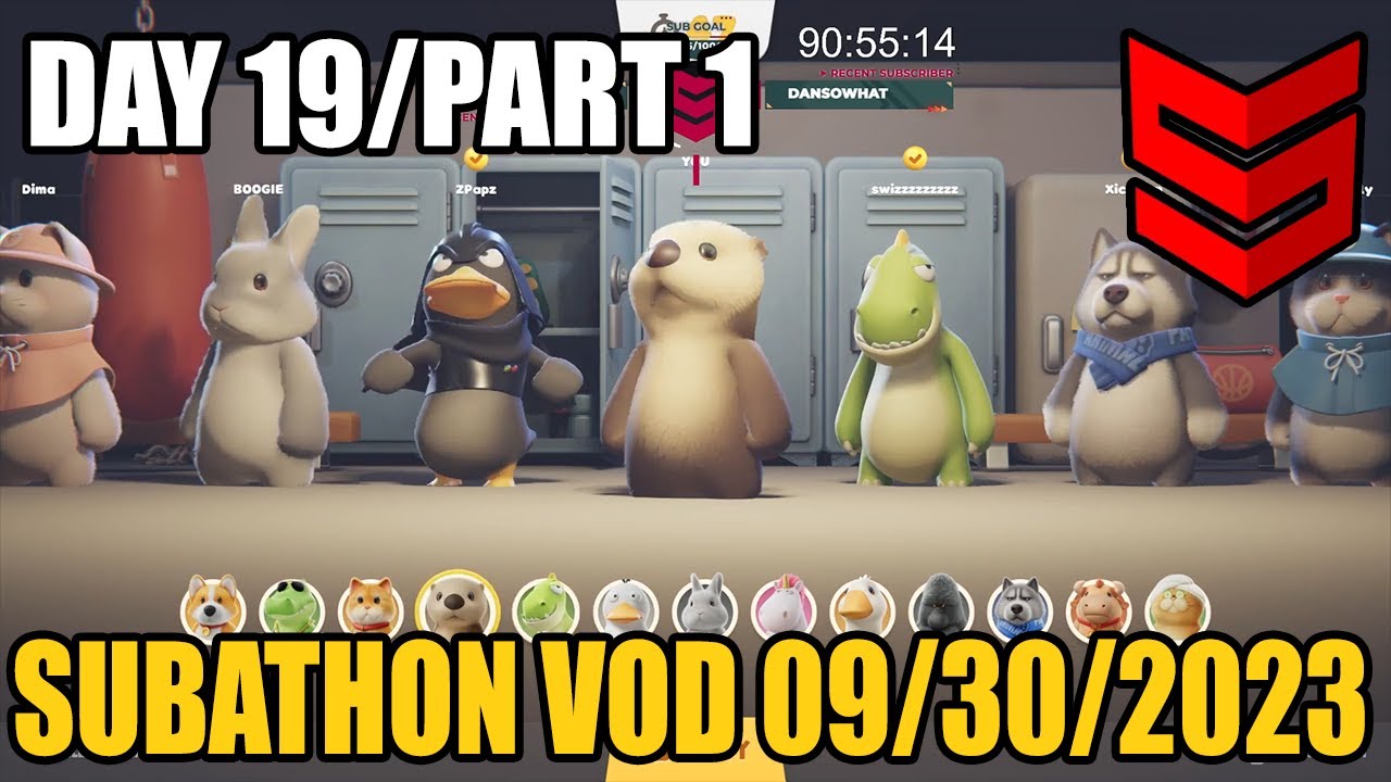 DAY 19/PART 1: FINAL DAY OF ARNIE DAY | !SUBATHON DAY 19 | !subtember ...