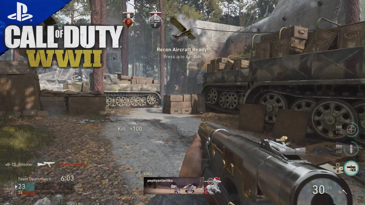 Call of Duty WW2 : Multiplayer Team Deathmatch Gameplay (1080p60FPS ...