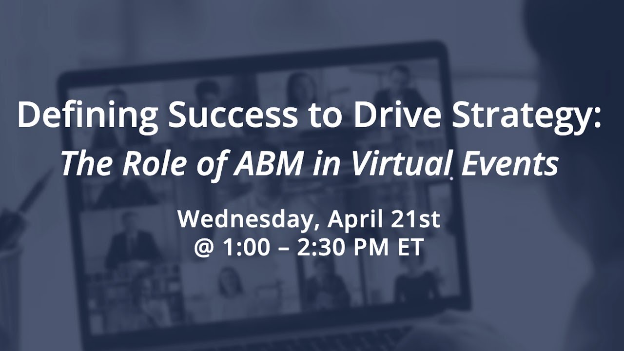 Using ABM in Virtual Events - YouTube
