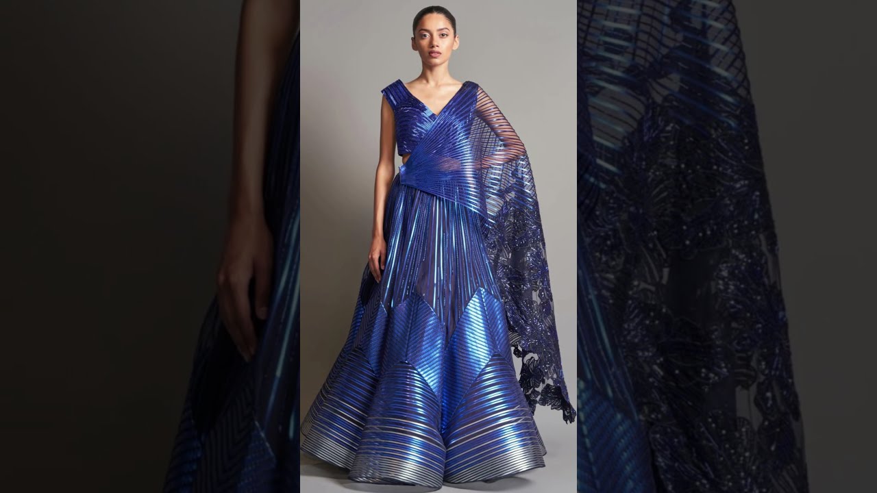 Amit Aggarwal Designer Lehengas - YouTube