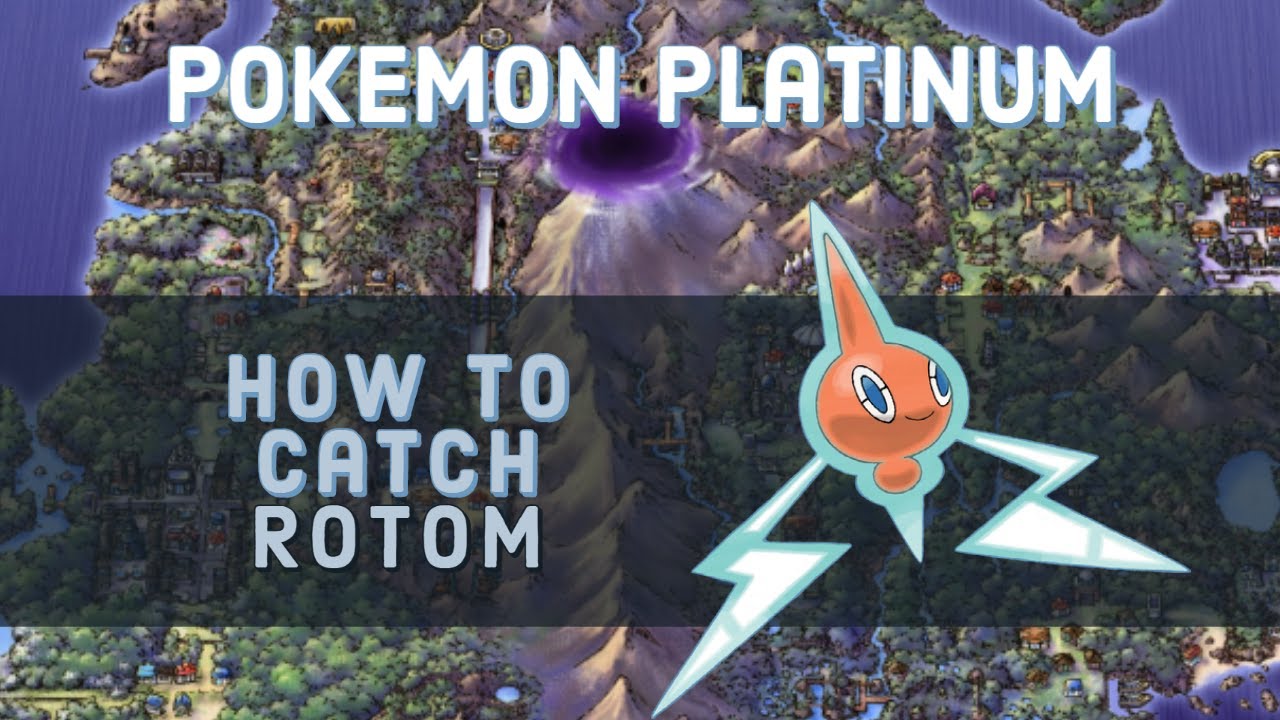 Where to find Rotom - Pokemon Platinum, Diamond, & Pearl - YouTube