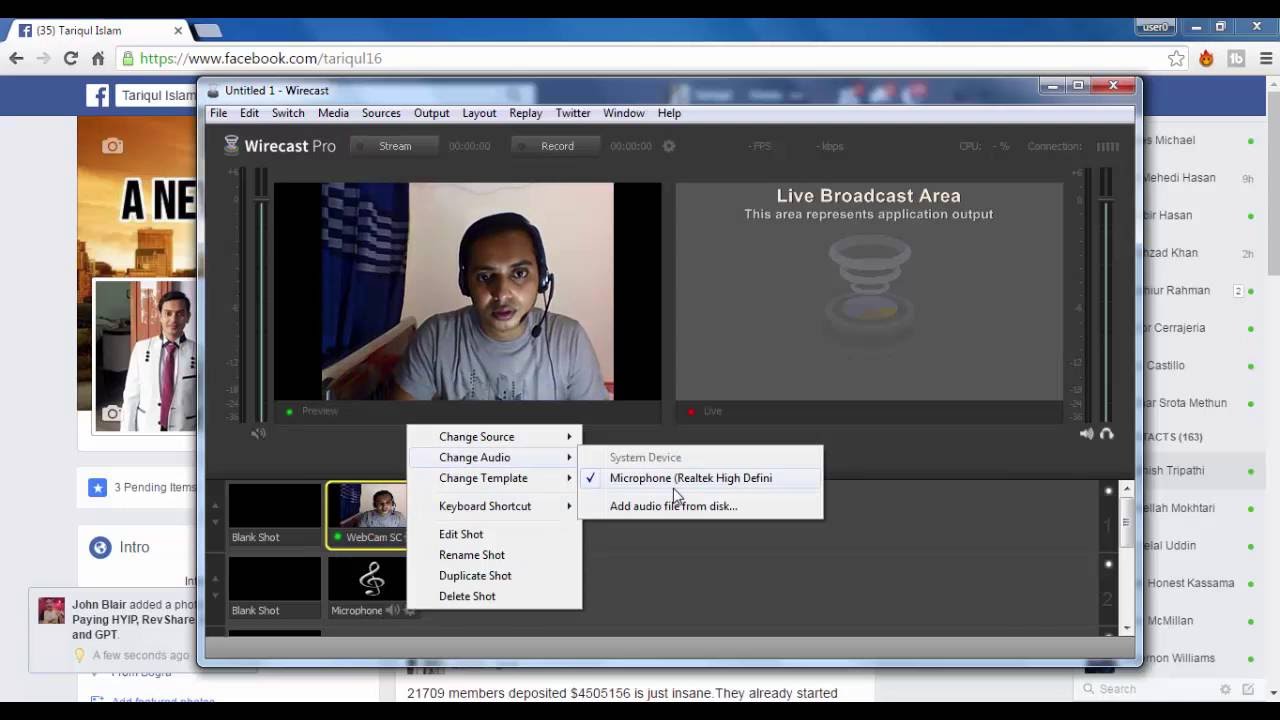 How to go live on Facebook on PC or Android or TAB - YouTube