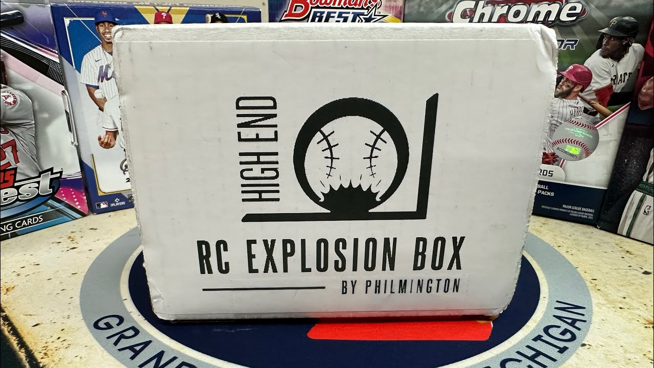 The Rookie a card Explosion Box High End June’s Box! ** Sapphire and ...