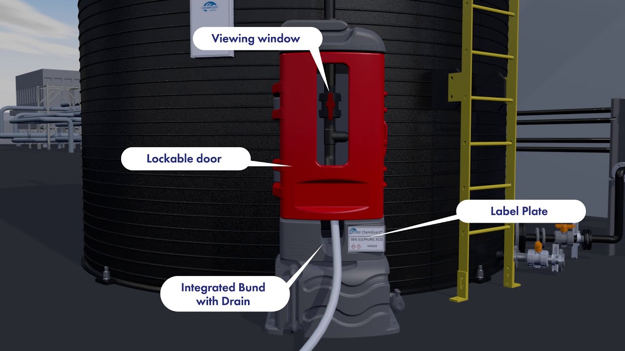 ChemiGuard Pressurised offloading Sulphuric Acid - YouTube