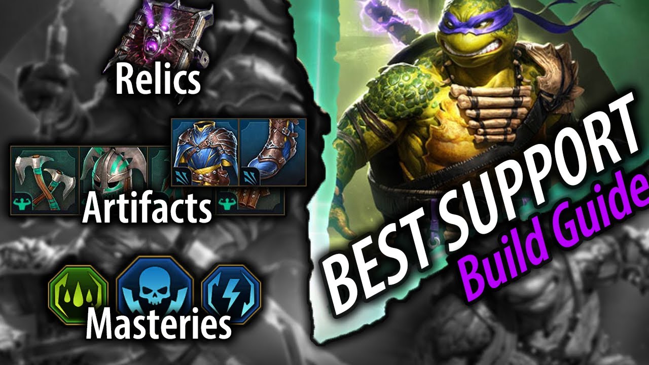 BEST BUILD, Items and MASTERIES for the Genius Ninja DONATELLO | Raid ...