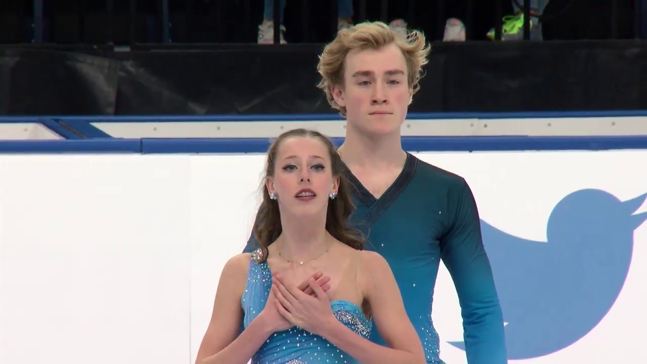 Sasha FEAR / George WADDELL GBR - Free Dance MINSK 2017 - YouTube
