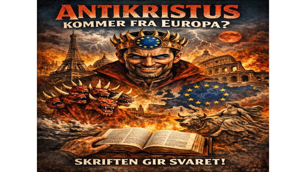 Vil Antikrist komme fra Europa? Hva sier Skriften om dette? - YouTube