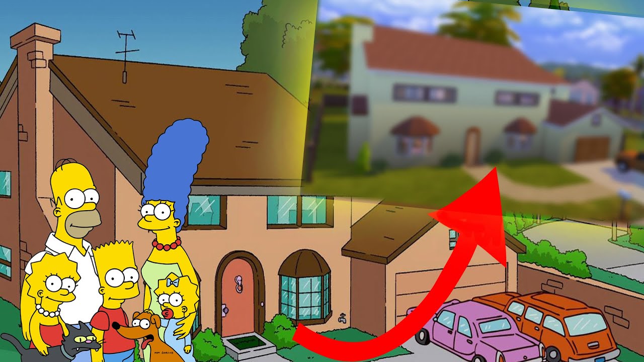 La casa de LOS SIMPSONS en Los Sims 4!!! - YouTube