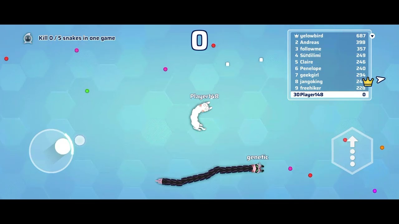 snack io gameplay video #snackio - YouTube