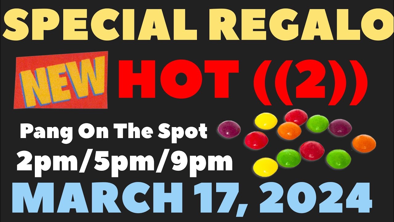 042 DAUG LAST 2 ((42)) TARGET MARCH 17, 2024 PANG ON THE SPOT SWERTRES ...