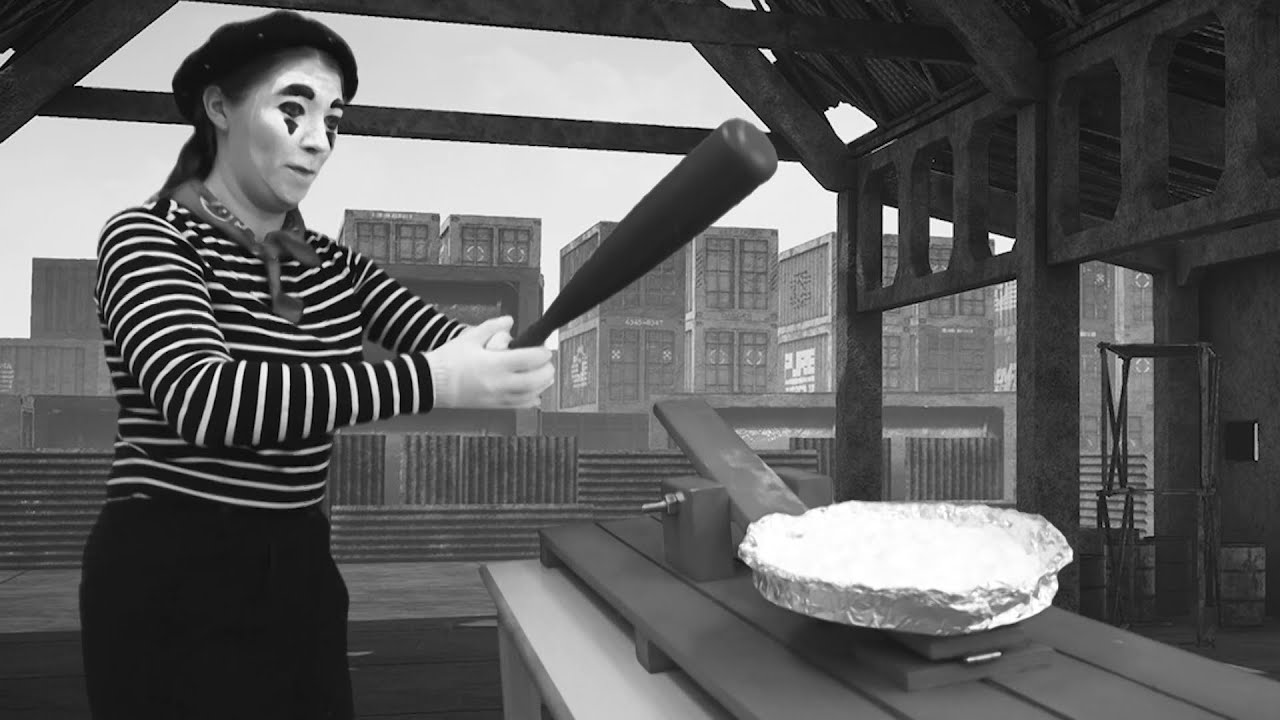 Ms Mime Goes to the Pie Factory (SCENE 4 - Cream Pie-a-pult!) - YouTube