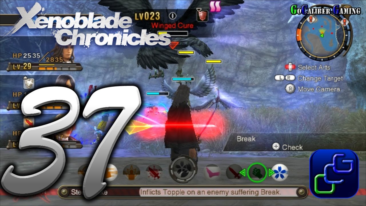 Xenoblade Chronicles Walkthrough - Part 37 - Satorl Marsh - YouTube