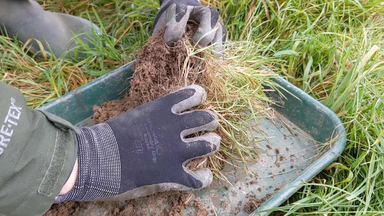 How to Take the Perfect Spade Soil Sample #4 - Block Break-Up - YouTube
