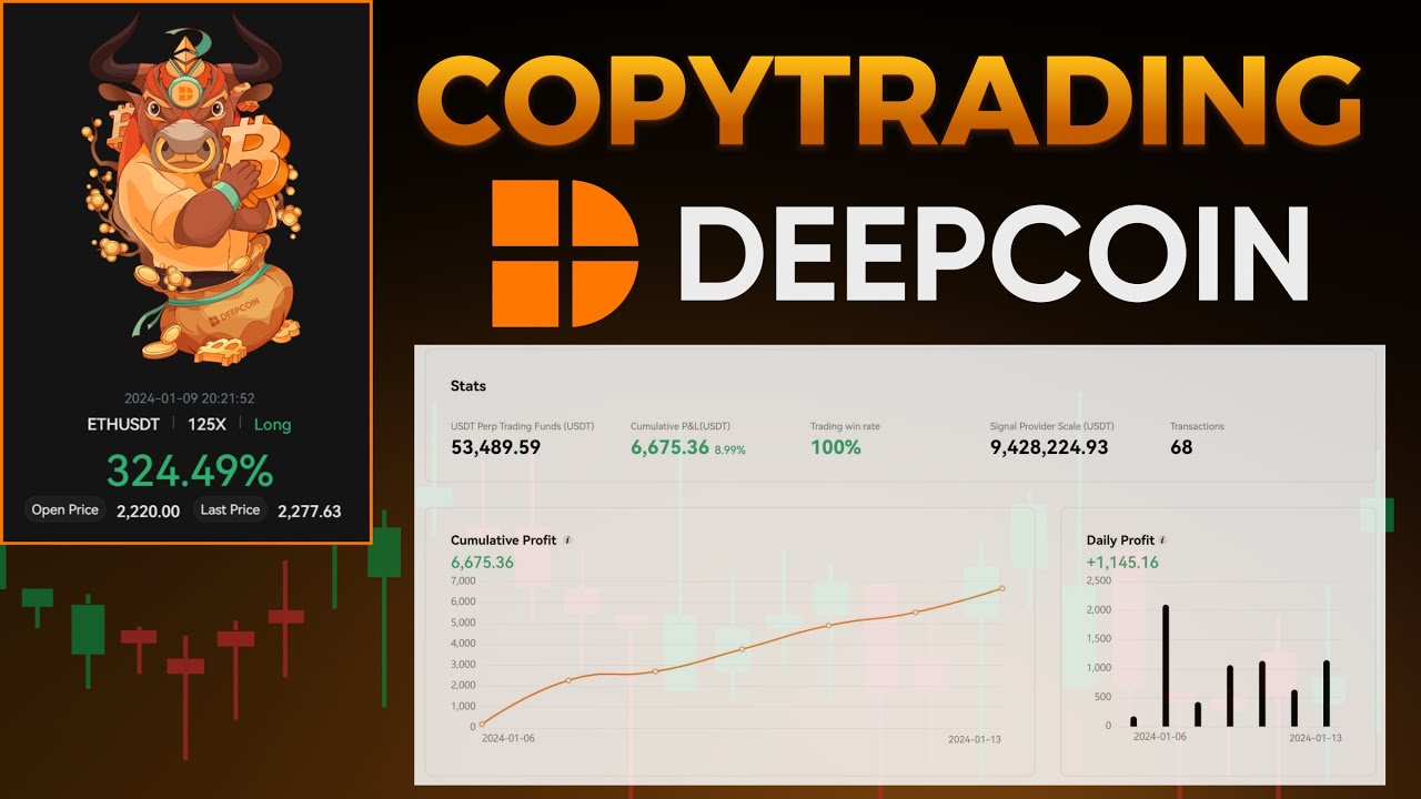 Hướng Dẫn Copy Trading Sàn Deepcoin | Bonus 100000 USD | Deepcoin - YouTube