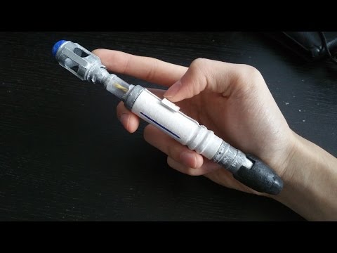 Building a Sonic Screwdriver out of Paper! (Doctor Who) - YouTube