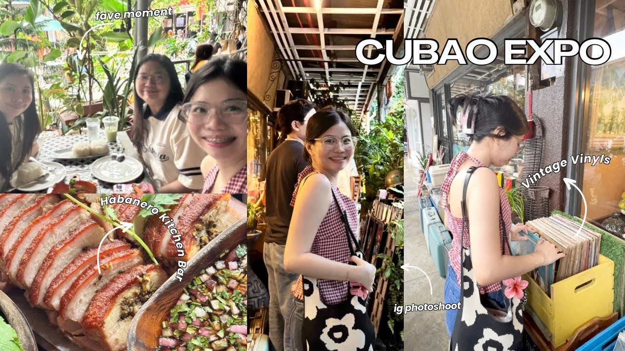 Cubao Expo vlog 💿: coffee, vintage vinyls, catching up with friends 💖 ...