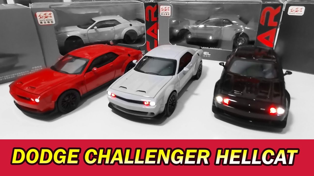 Dodge Challenger Hellcat Redeye SRT 1/32 Review: Realistic Lights ...
