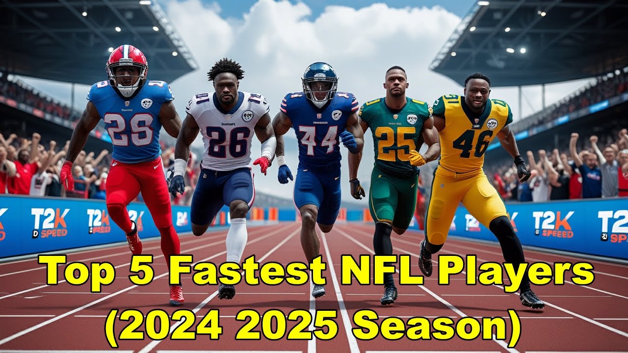 Top 5 Fastest NFL Players (2024 2025 Season) - 3D Speed Comparison ...