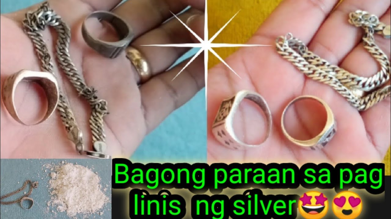 Bagong paraan sa pag linis ng Silver🤩😍 - YouTube