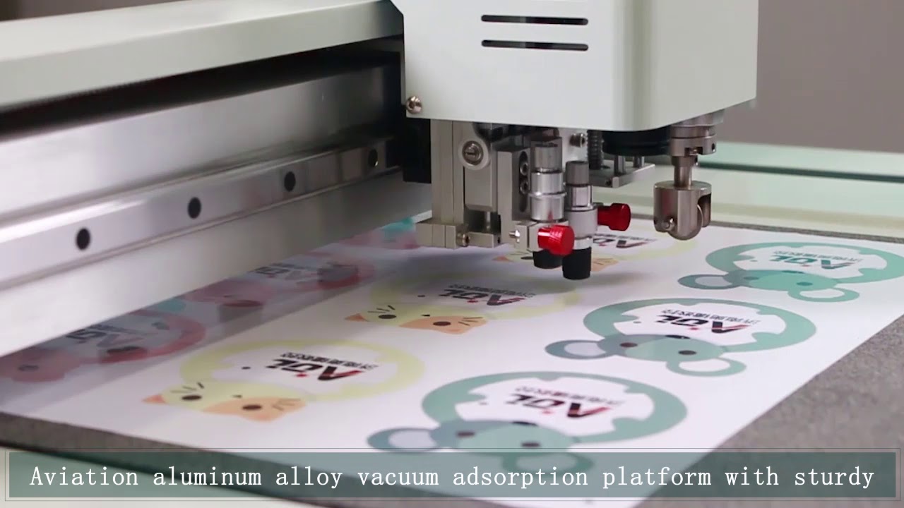 AOL sticker/ paper/box cutting solutions - YouTube